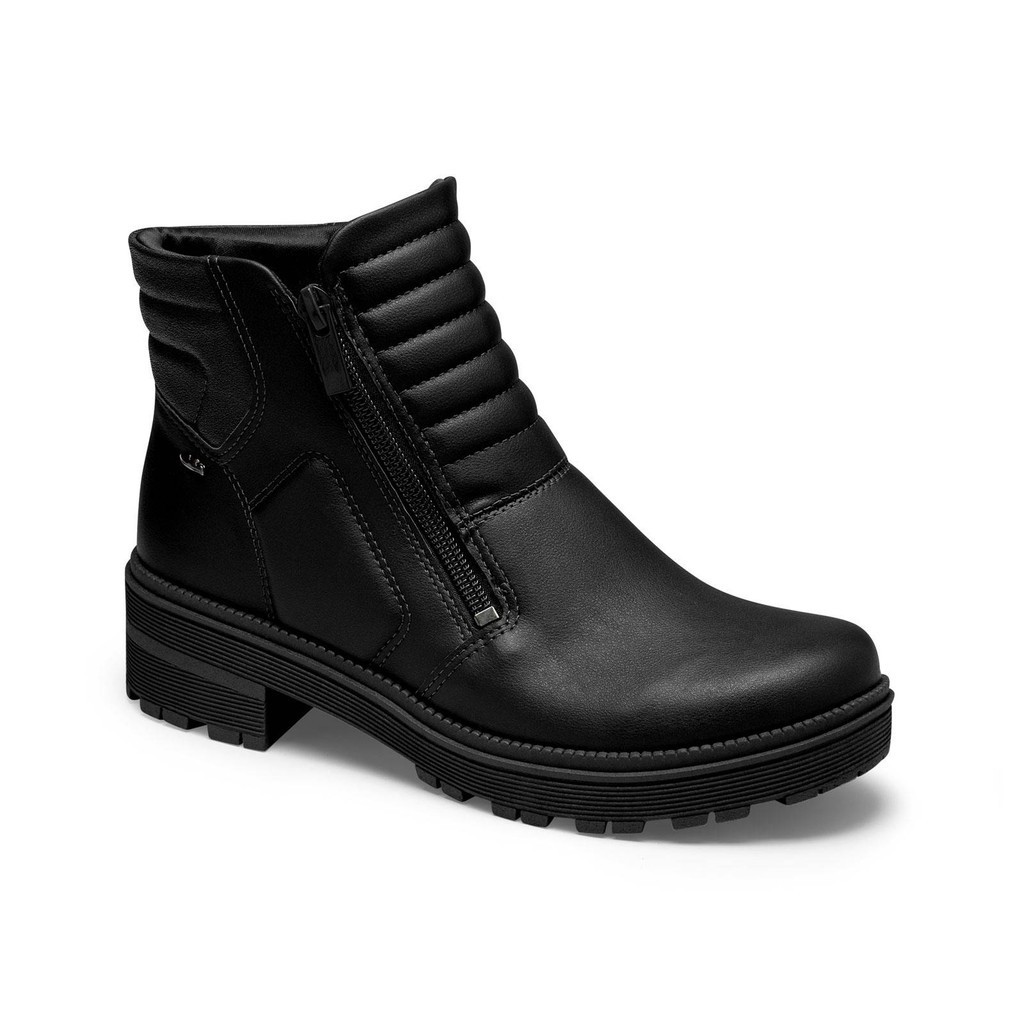 Bota coturno Dakota cano curto tratorado salto baixo total conforto ...