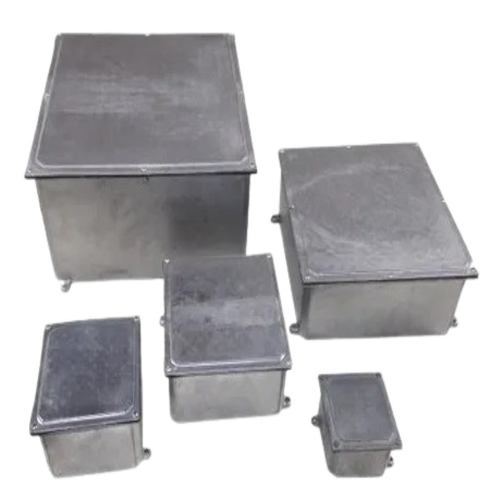 Caixa Passagem Alumínio 15x15x10cm Tampa Reversível - Olivo | Shopee Brasil