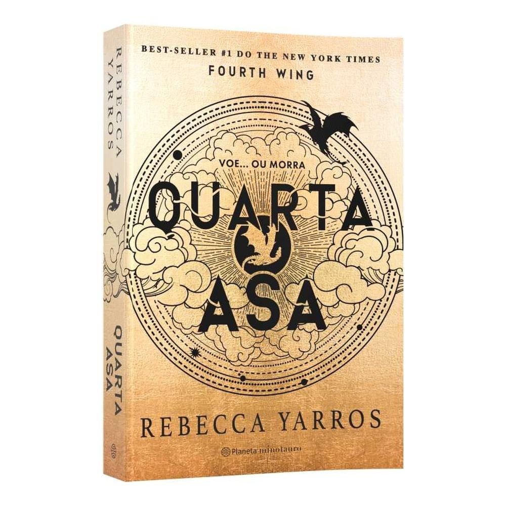 Livro Quarta Asa - Rebecca Yarros | Shopee Brasil