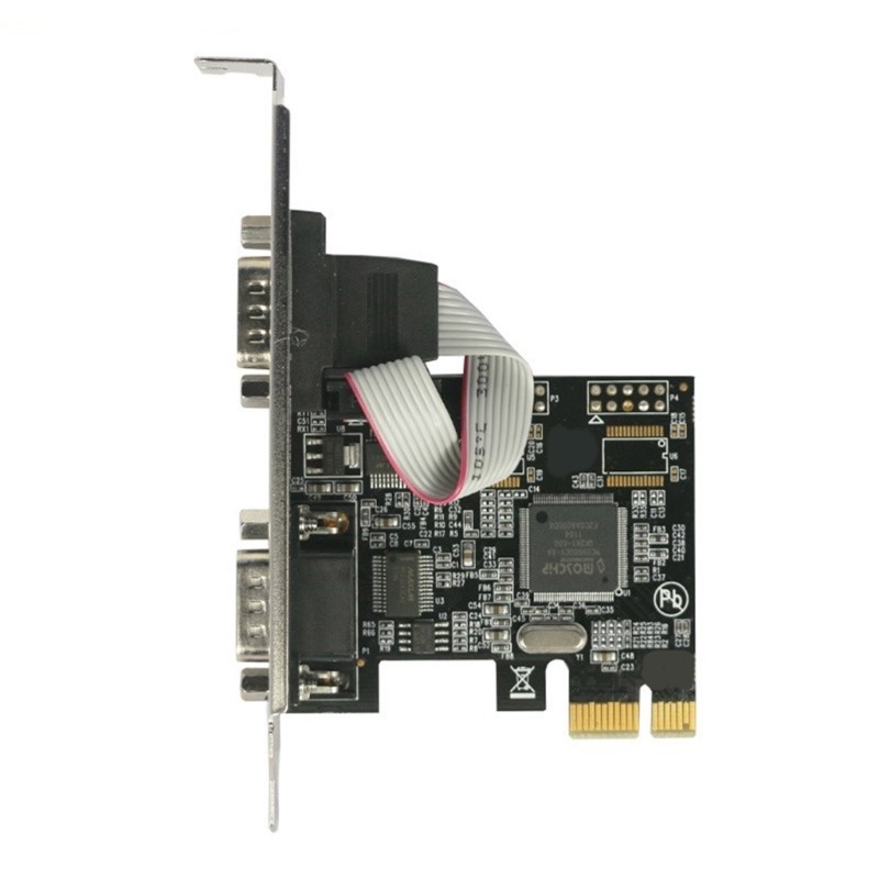 BT 2-Portas PCIE RS232 Placa De Porta Serial X1 X4 X8 X16 RS232 ...