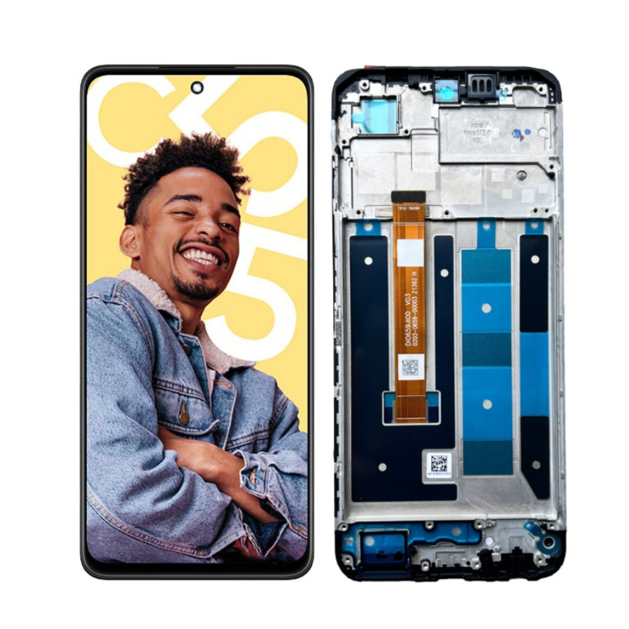 Tela Touch Display Lcd Compativel Realme C67 com aro Rmx3890 A Pronta ...