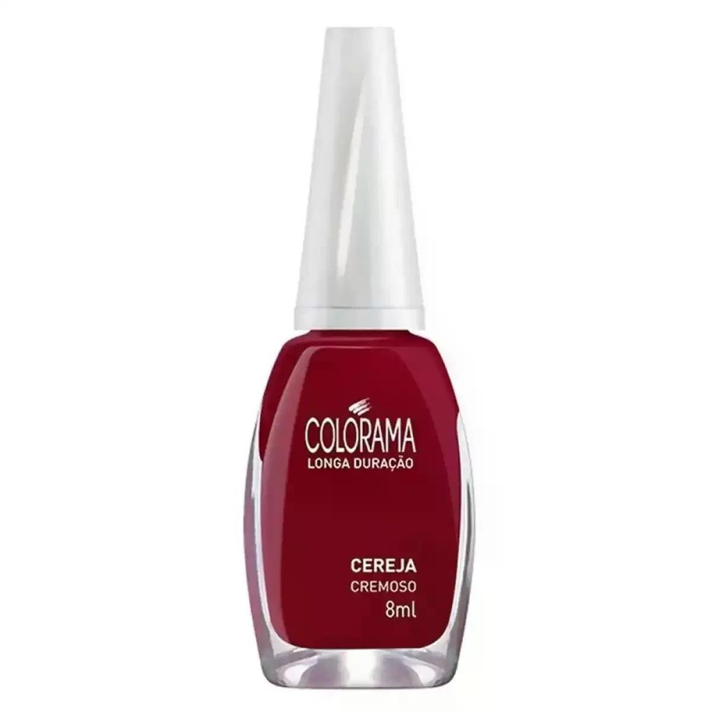 Esmalte Colorama Cremoso Cereja 8Ml | Shopee Brasil