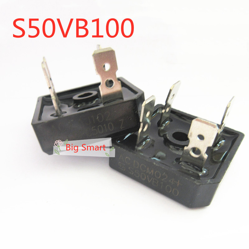 1 pc S50VB100 50A 1000V Ponte Retificadora original Da Máquina De Solda ...