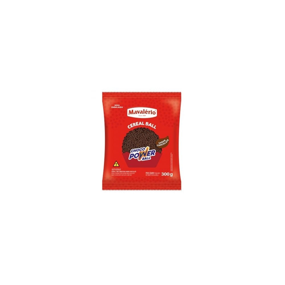 Choco Power Ball Micro Chocolate 300g Mavalerio | Shopee Brasil