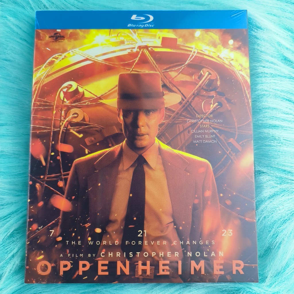 Oppenheimer De Filme Americano (2023) BD25 Caixa Blu-ray Selada B0731 | Shopee Brasil