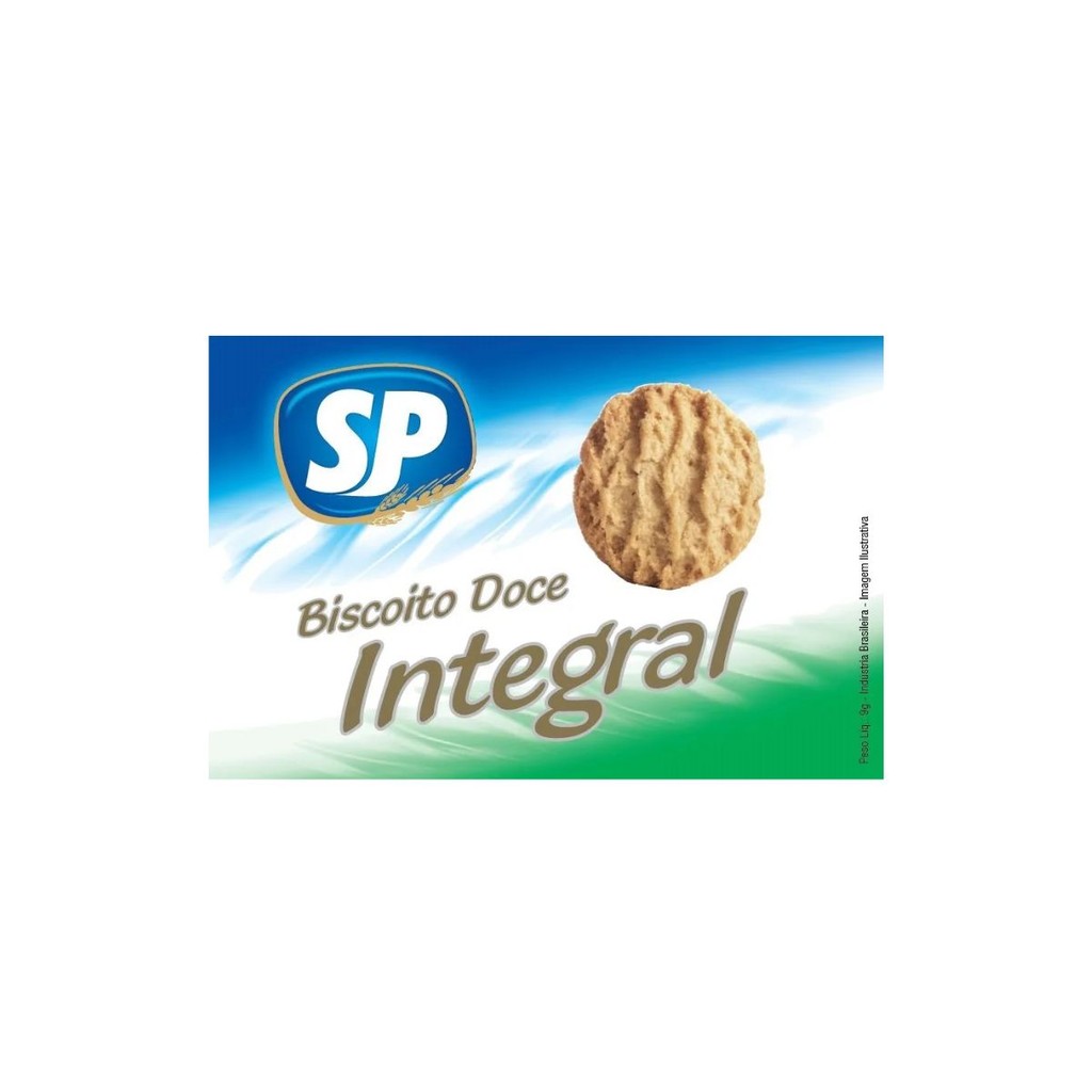 Biscoito Doce Integral Sachê 9g 50 Unidades | SP | Shopee Brasil