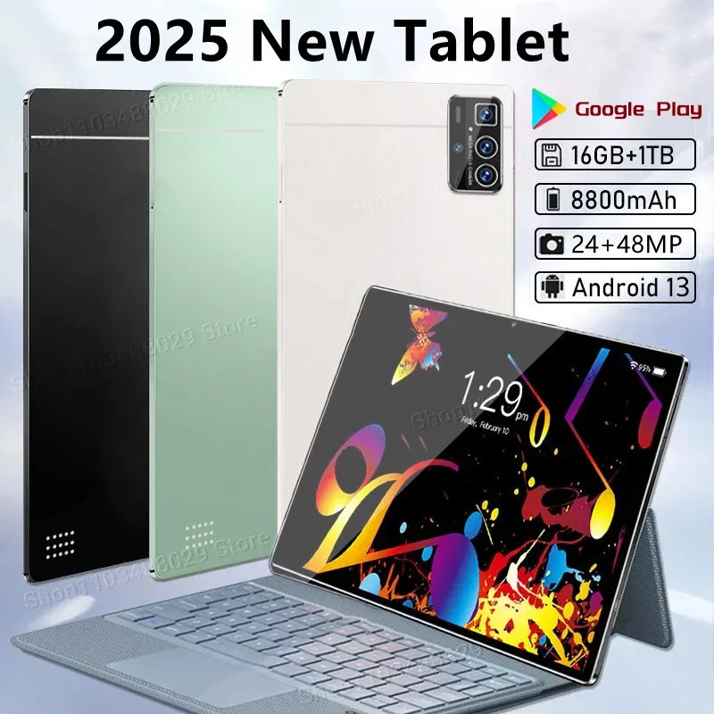 2025 Original Android Tablet 5G Carrinho SIM Duplo Ou Wifi 10.1 ...