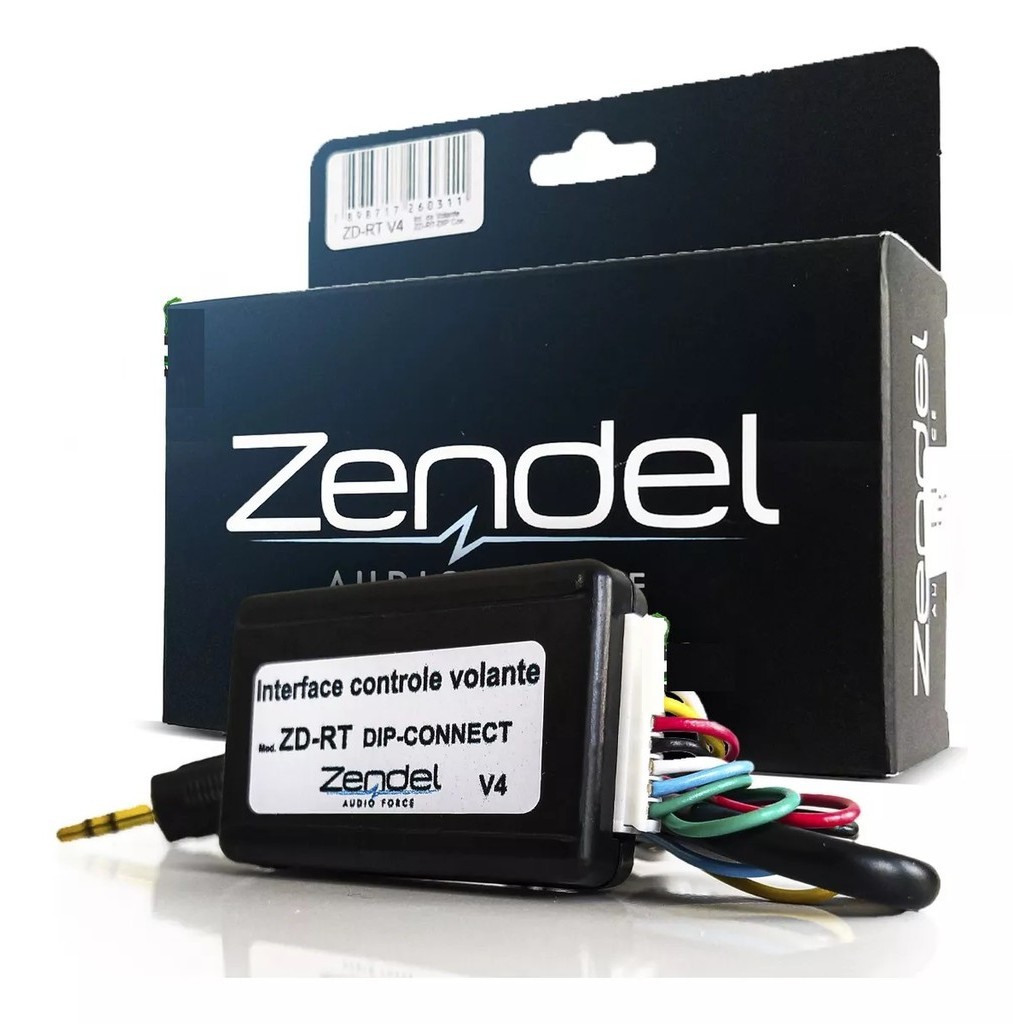 Módulo Interface Comando De Som Volante Zendel Rt Dip-connect V4 | Shopee Brasil