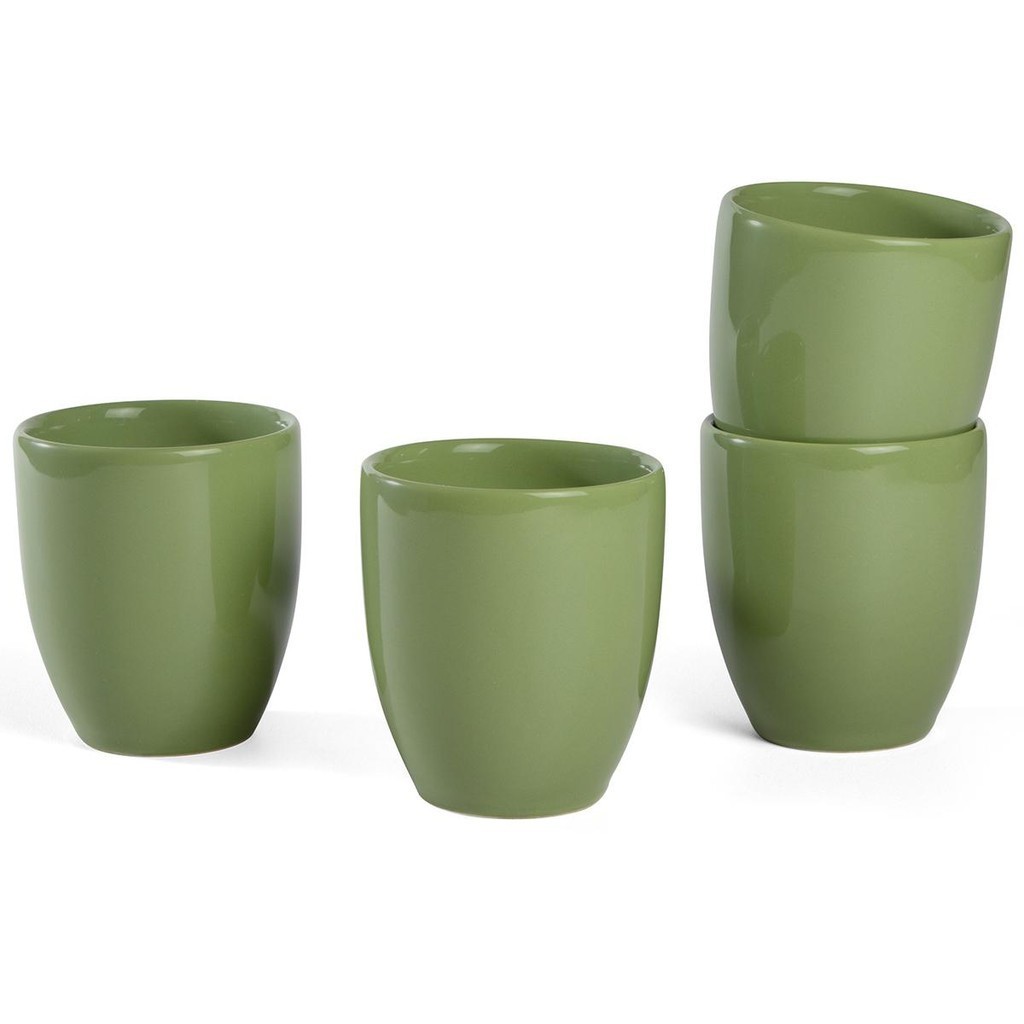 CONJUNTO C/ 4 VASOS DE VINHO VERDE SECO ERVAS 239 ml | Shopee Brasil