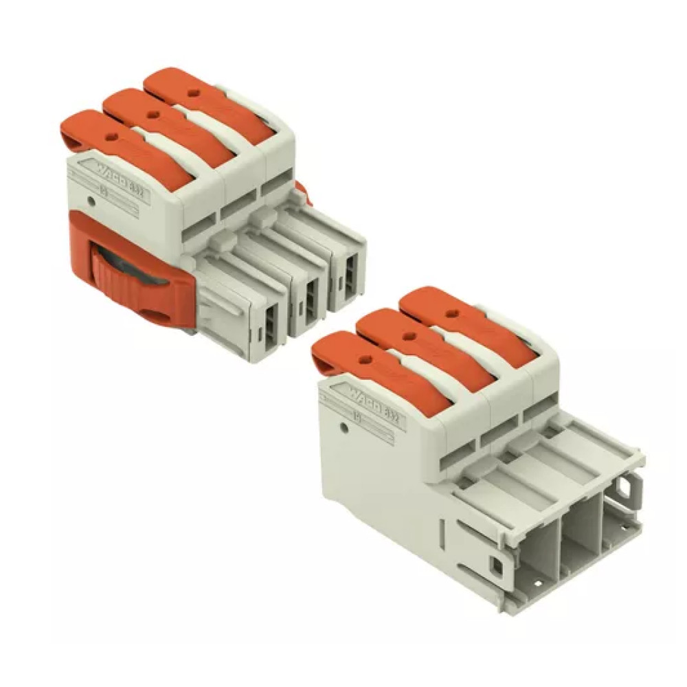 Kit Conector Wago 832-1103-1203 Macho E Femea 0,75mm a 25mm | Shopee Brasil