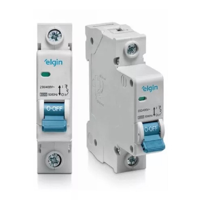 Mini Disjuntor Monopolar 70A Unipolar Elgin C70 Curva C | Shopee Brasil