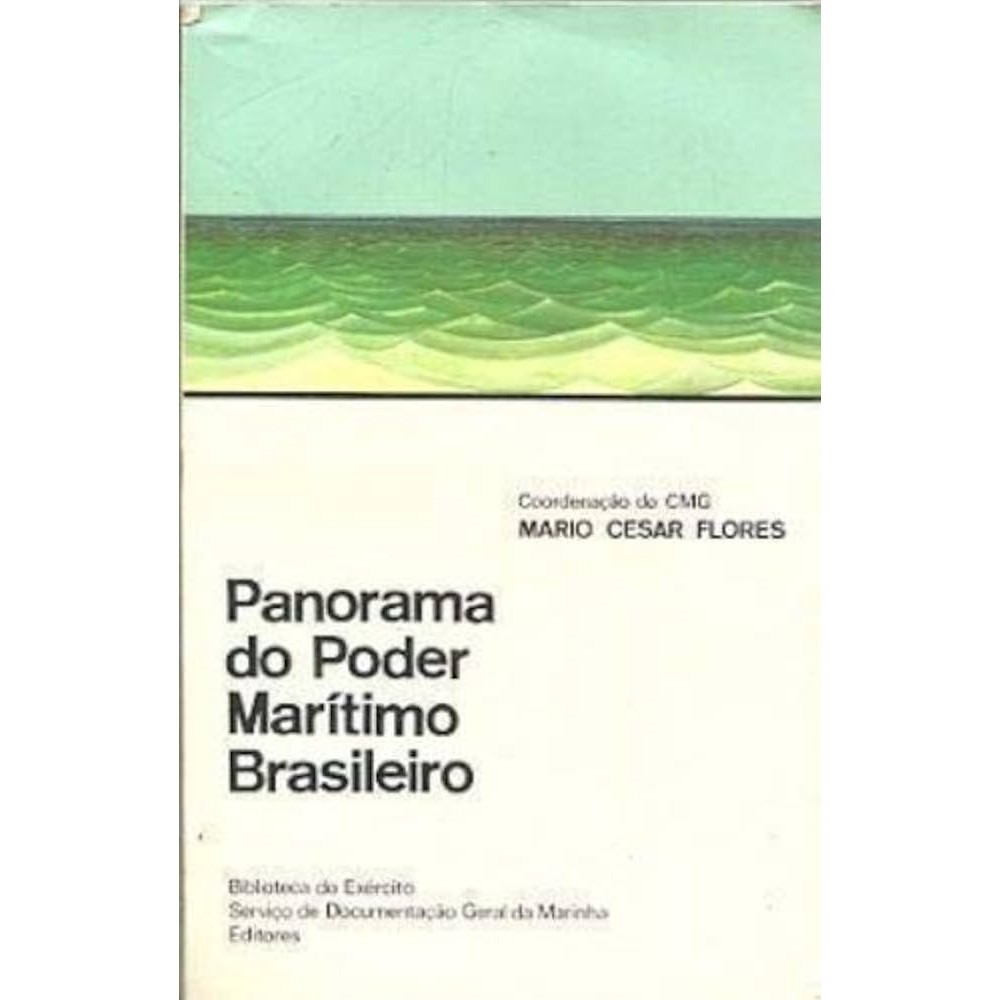 panorama do poder maritimo brasileiro autor Maria cesar flores | Shopee ...