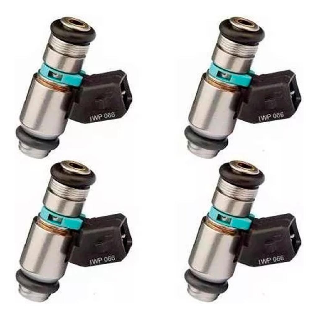 Kit 4 Pçs Bico Injetor Palio Siena Strada 1.5 Álcool TRK-066 TRK-701006 ...