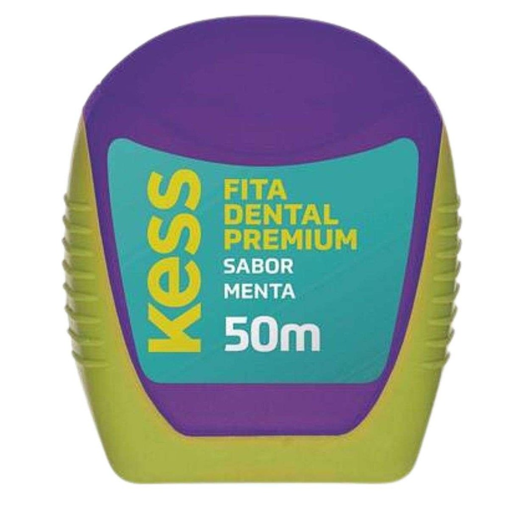 Fita Dental Kess Menta 50 Metros - Faz a Boa!