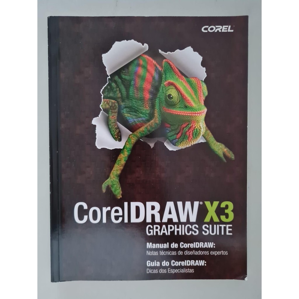 LIVRO, COREL DRAW X3, MANUAL DE COREL DRAW, GUIA DE CORELDRAW, COREL | Shopee Brasil