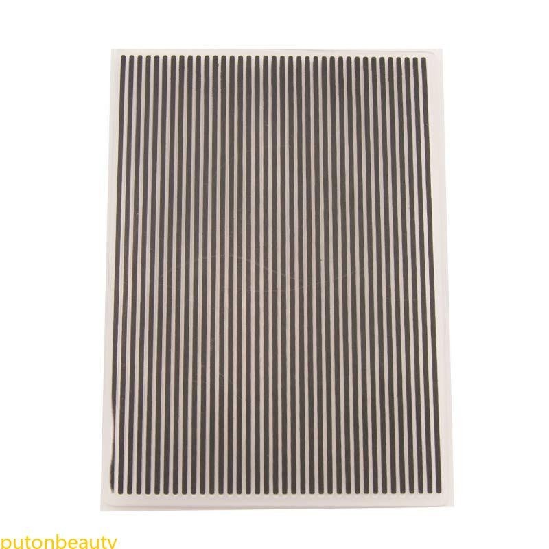 putonbeauty Stripe Embossing Folder Template Para Álbum Fotos ...