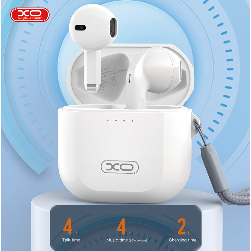 Fones de ouvido sem fio Bluetooth TWS para IOS Android com microfone embutido IPX5 à prova d ...