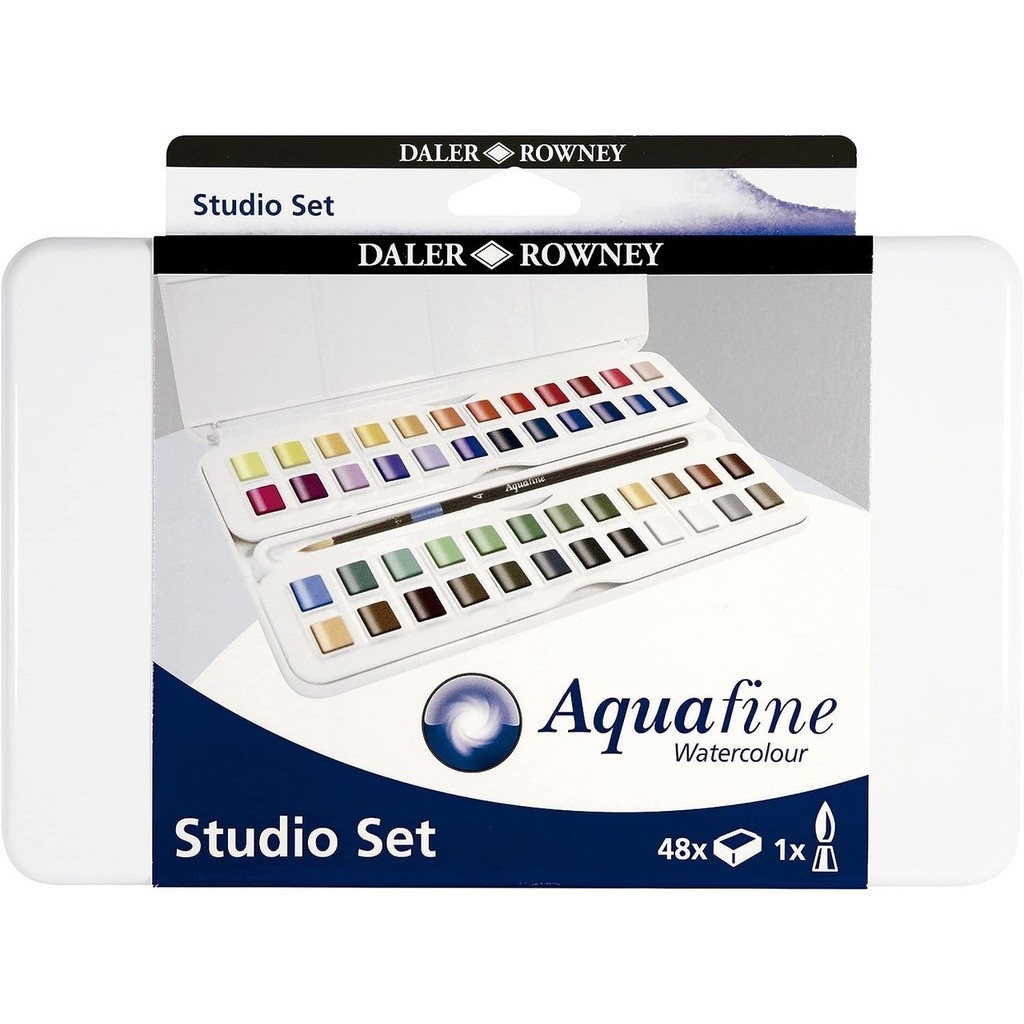 Estojo Aquarela Pastilha Daler Rowney | Shopee Brasil