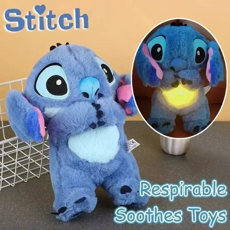 27cm Stitch Breathing Respiração Realista e Sons Musicais Presente ...