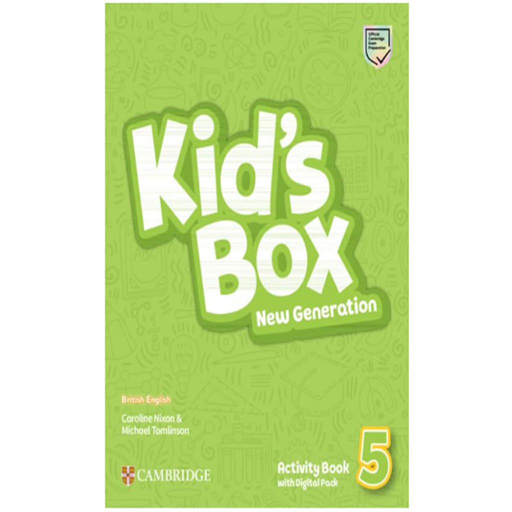 KID´S BOX NEW GENERATION 5 AB W/ DIGITAL PACK BRITISH | Shopee Brasil