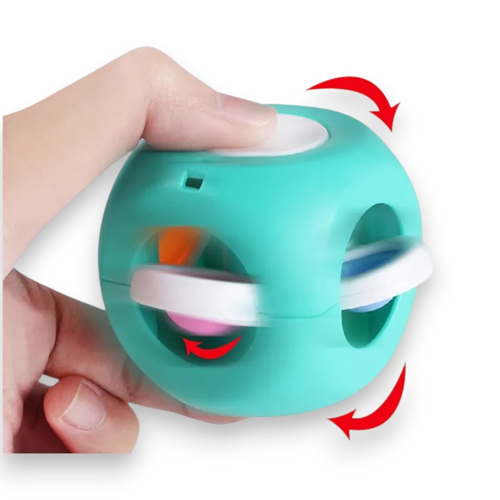 Spinner Pop It Fidget Brinquedos Anti Stress Sensorial Spiner Rapido ...