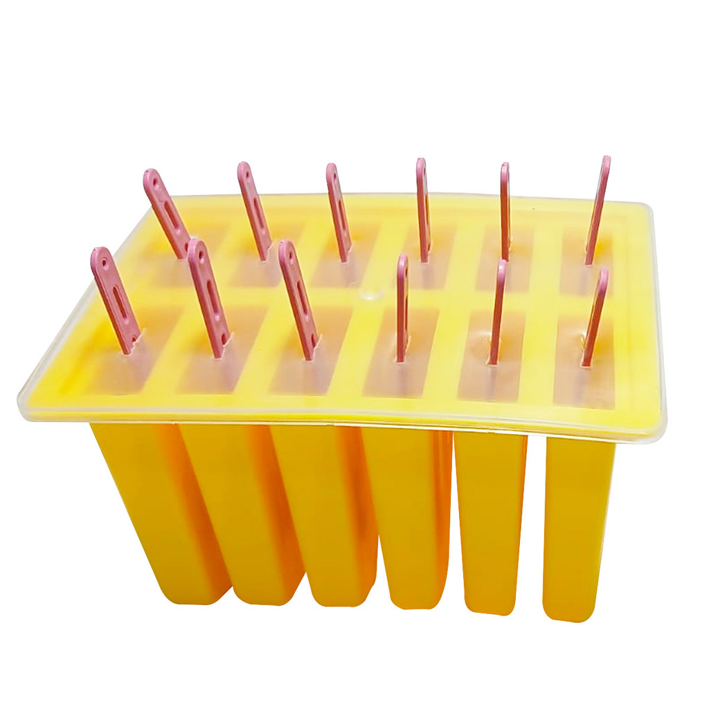 Forma De Picolé 12 Sorvetes Picoleteira Paleta Palito | Shopee Brasil