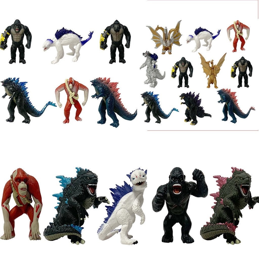 Godzilla VS King Kong 2 Novo Império Skar Shimo Model Model Doll ...