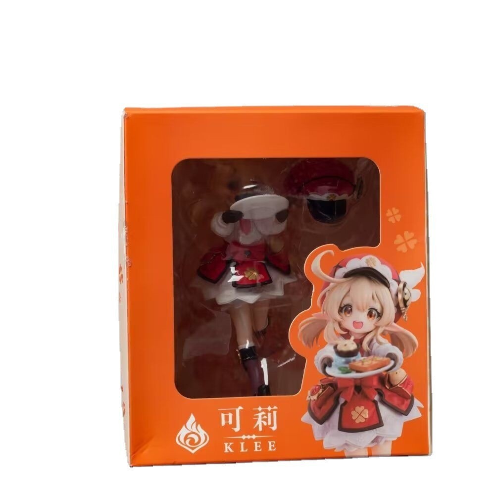 17cm Anime Klee Xiao Figura Jogo, Genshin Impact,, Sentado Chapéu ...