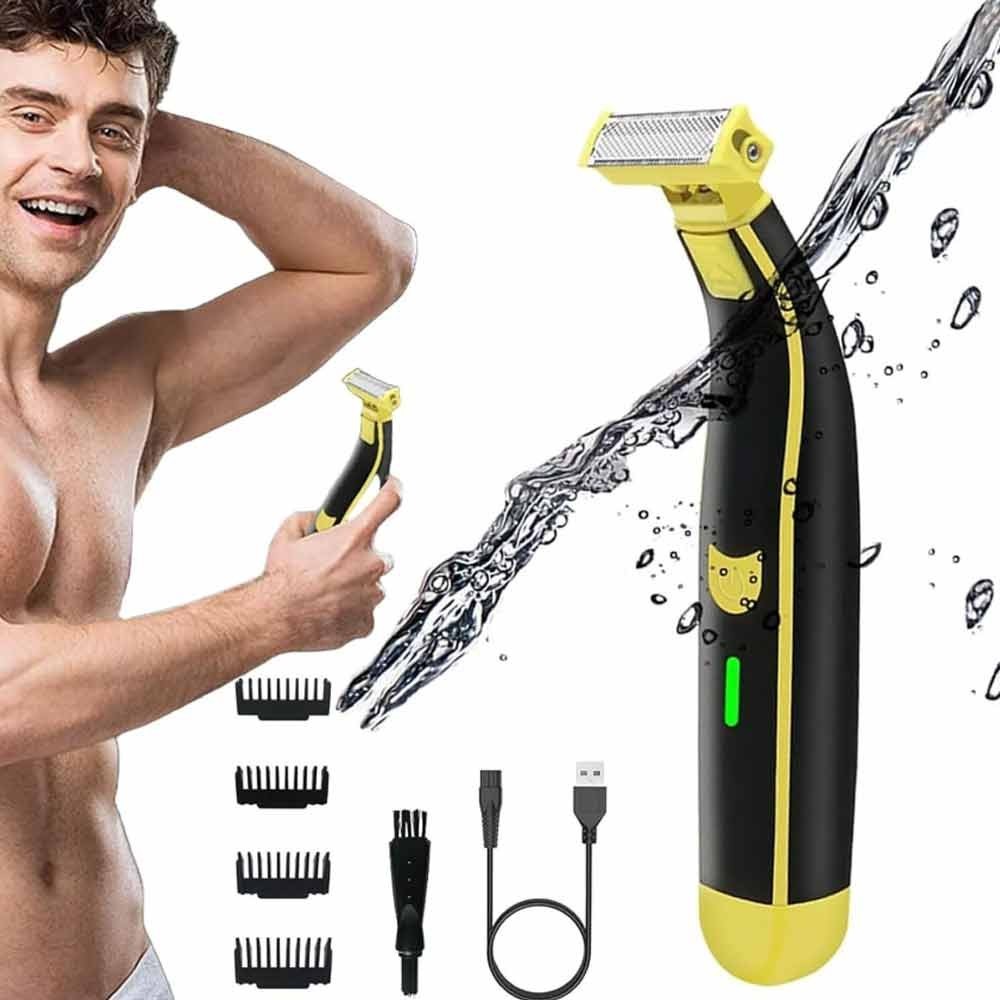 One Blade Rechargeable Electric Shaver Body Trimmer Shaving Machine ...