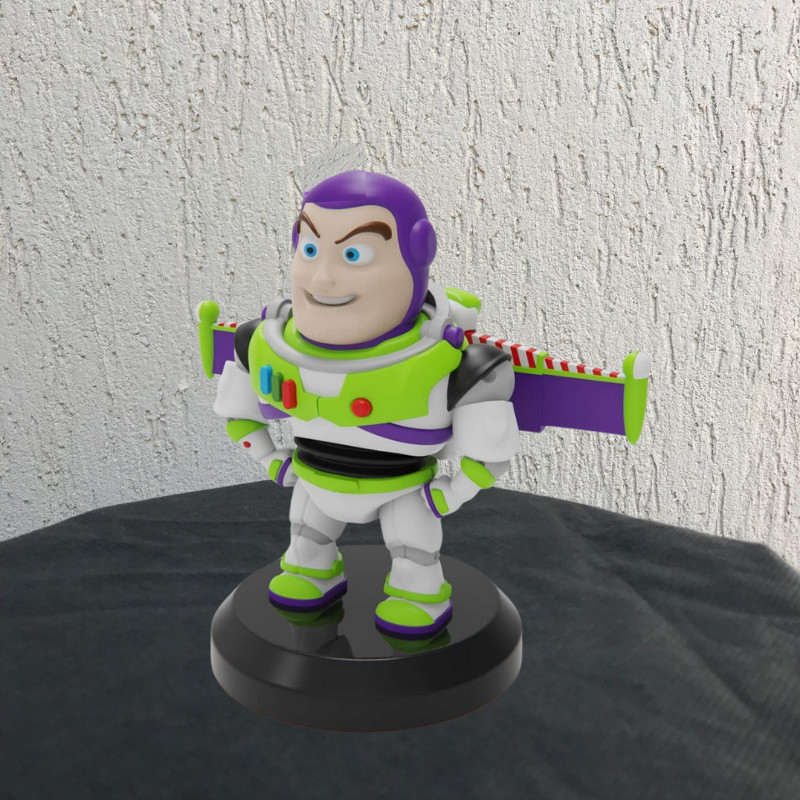 Boneco Colecionavel BUZZ LIGHTYEAR TOY STORY CHIBI Figura Decorativa ...