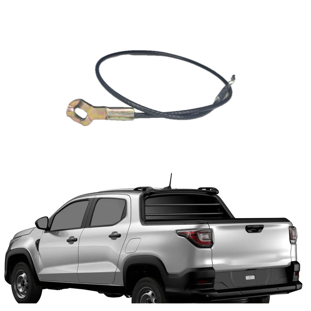 Cabo Tampa Traseira Cacamba Nova Strada 2021 2022 Em Diante | Shopee Brasil