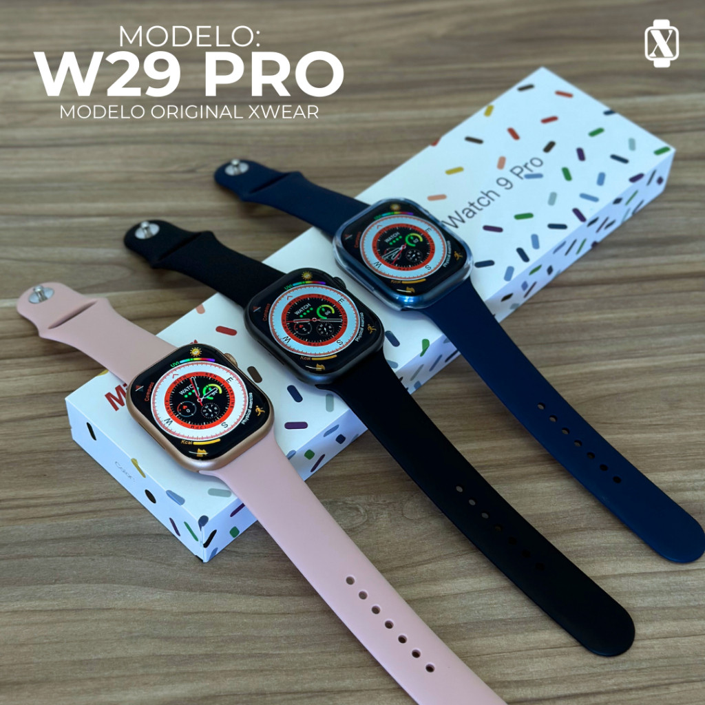 Smartwatch W29 Pro Série 9 47mm Electron | Shopee Brasil