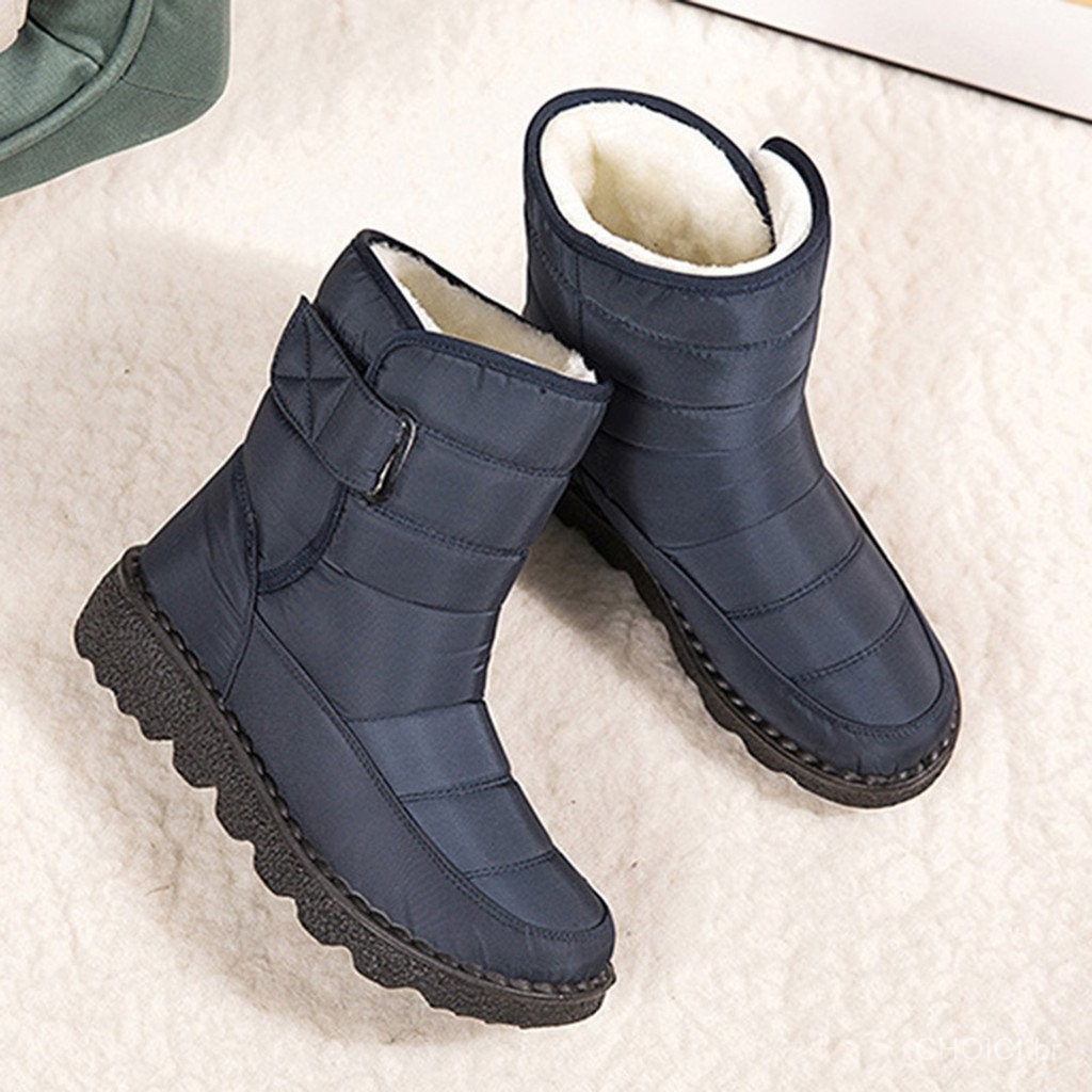 Botas De Neve Confortáveis De Tamanho Grande Para Mulheres , Sapatos ...