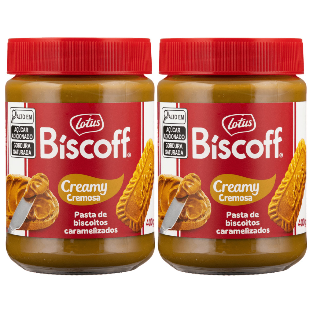 Kit 2 Pastas De Biscoito Lotus Biscoff Speculoos - Original Cremosa ...