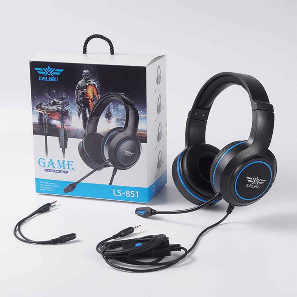 Fone De Ouvido Headset Gamer Ls-851 | Shopee Brasil