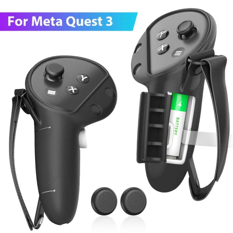 Capa Protetora Do Controlador VR Handle Silicone Para Meta Quest 3 Com ...