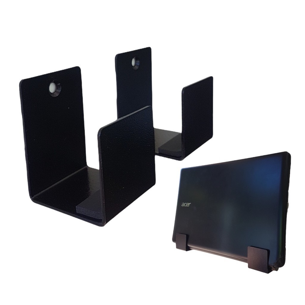 Suporte Parede Notebook Fechado Compatível Com Varias Marcas | Shopee ...