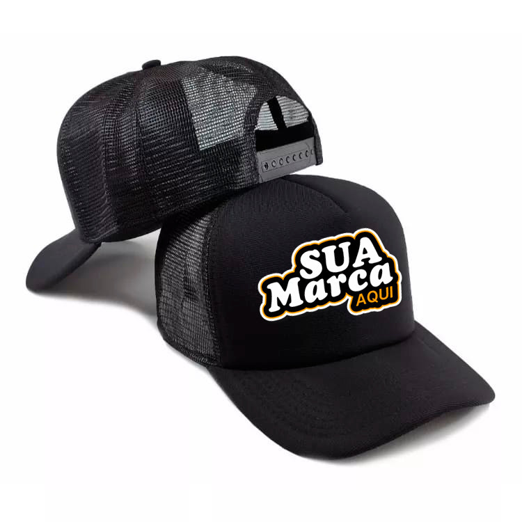 Boné com a sua marca logotipo personalizado fazemos qualquer tipo de ...