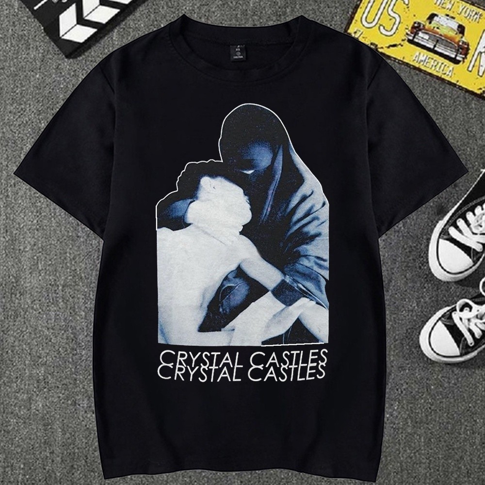 Camiseta Basica Camisa Crystal Castles Lo-fi Duo Ep Sound Moda Unissex | Shopee Brasil