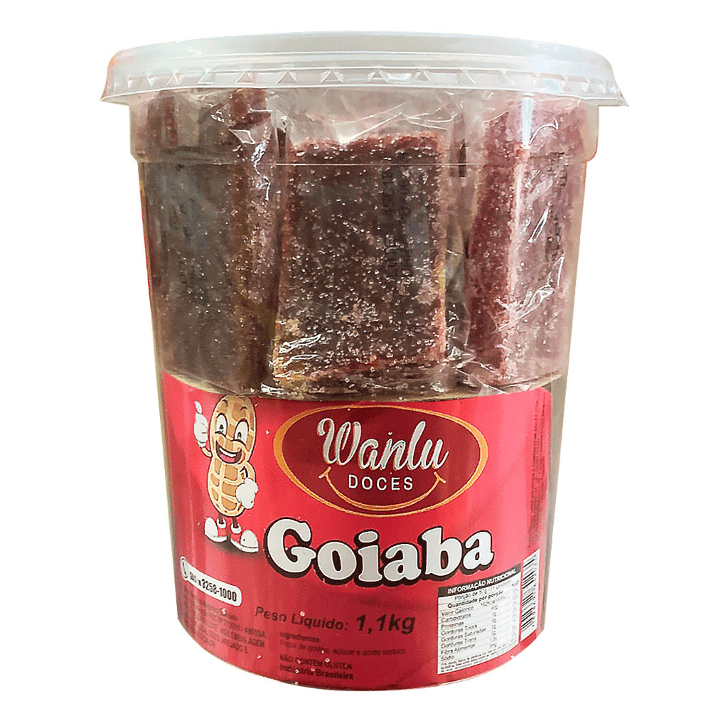 Doce de Goma Wanlu Goiaba - 1,1kg | Shopee Brasil