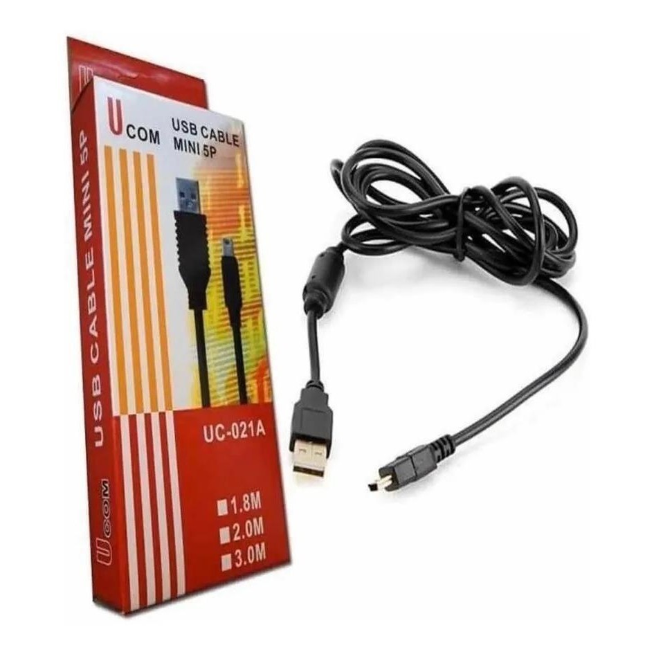 Cabo USB V3 Para Carregar Controle Ps3 Playstation 1,8m | Shopee Brasil
