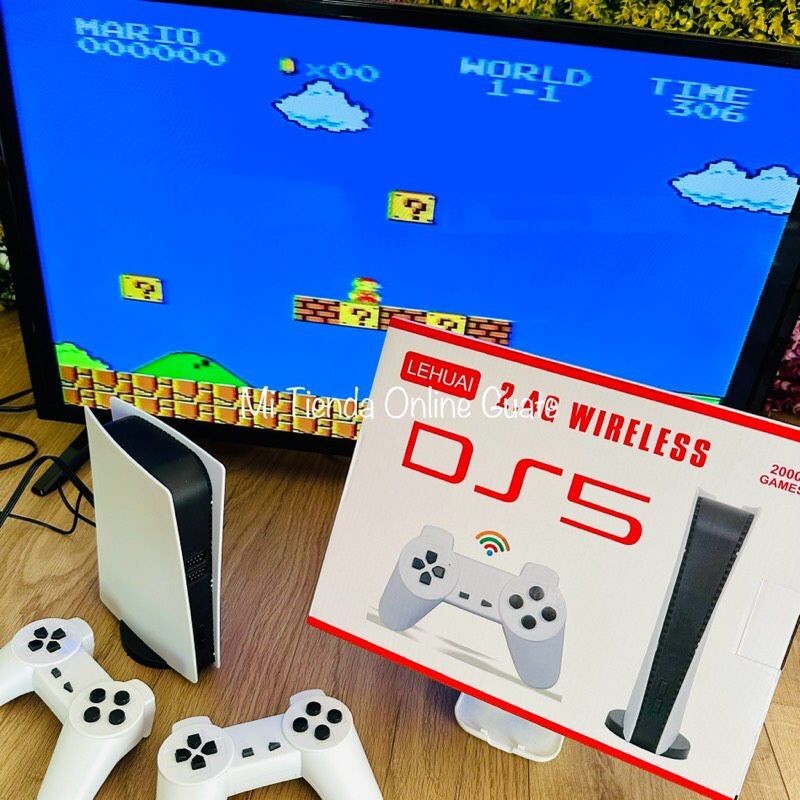 Nova TV Video Game Console Polystation 5 DS5 De 8 Bits Caixa De Jogo ...