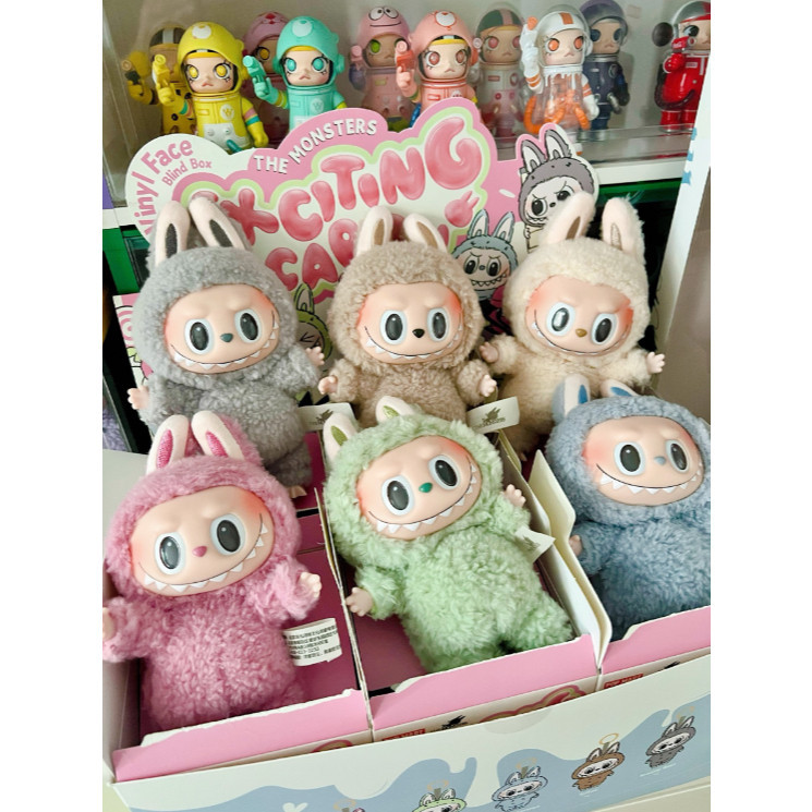 Boneco Labubu vinil novo pronta entrega 1pc chaveiro kpop Pop Mart ...