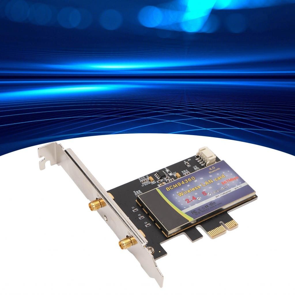 Pkpkppp Computer WiFi Adapter Stable Reliable Plug and Play PCI E ...