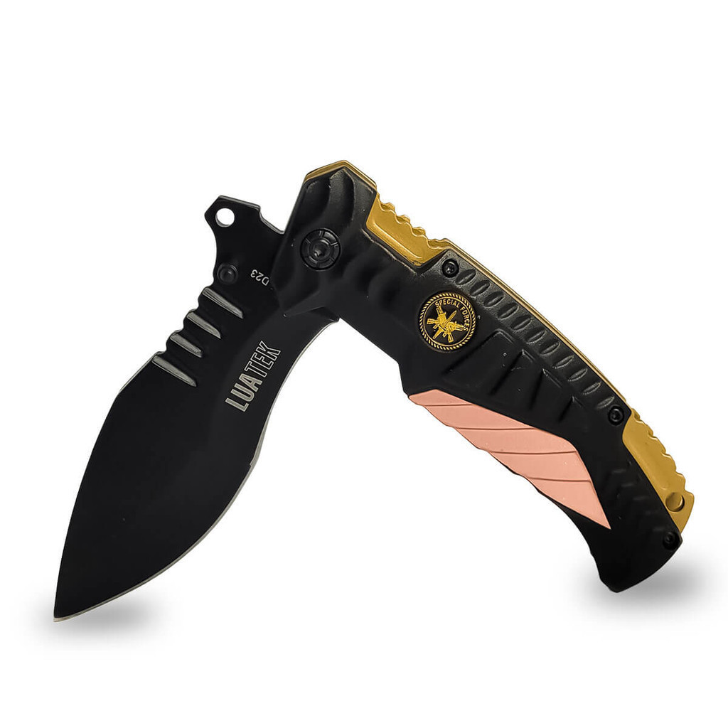 Canivete Tatico Militar Dobrável Defesa Pessoal Faca Camping | Shopee ...
