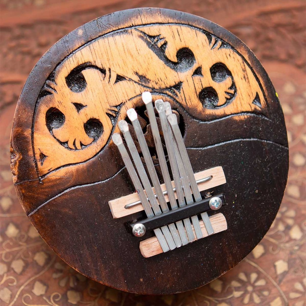 Kalimba de Côco Importada de Bali | Shopee Brasil