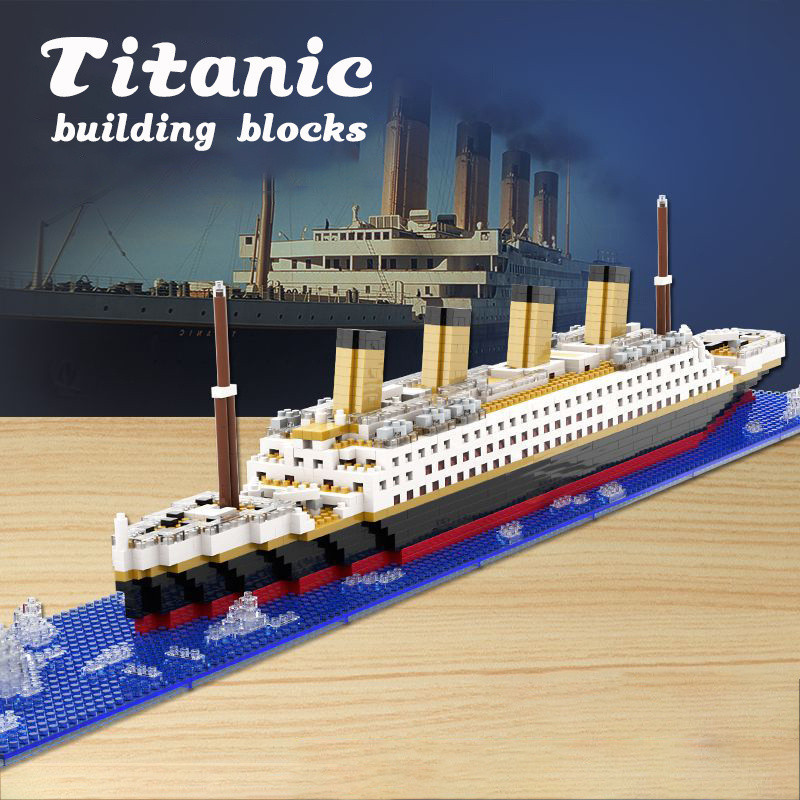 Titanic Building Block Toy Assembly Particle Children Development ...
