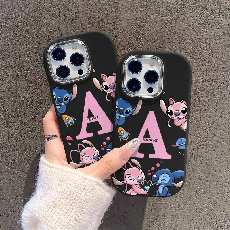 Capinha personalizada Disney Stitch para Samsung a15 a13 a12 a05 a03 ...