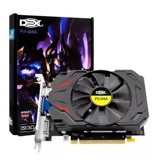 PLACA DE VIDEO AMD R7 240 2GB DDR5 PV-04A | Shopee Brasil