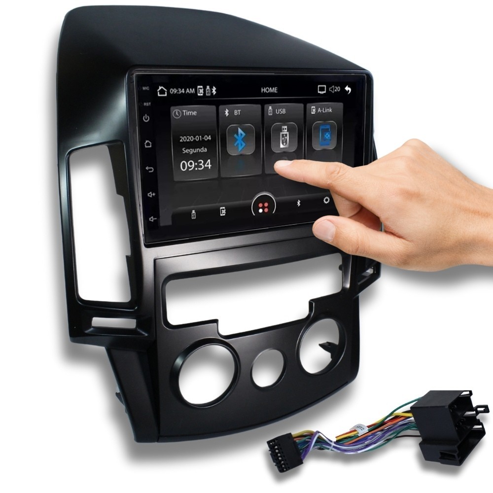 Kit Central Multimidia + Moldura Hyundai i30 Analogico | Shopee Brasil